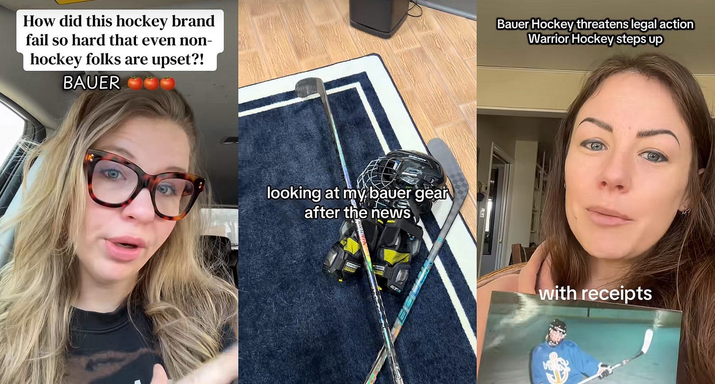 Niche TikTok Discourse: Bauer vs Pavvy The Goalie