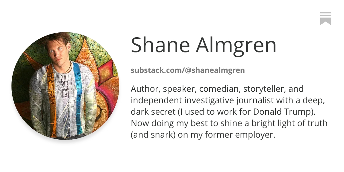 Shane Almgren | Substack