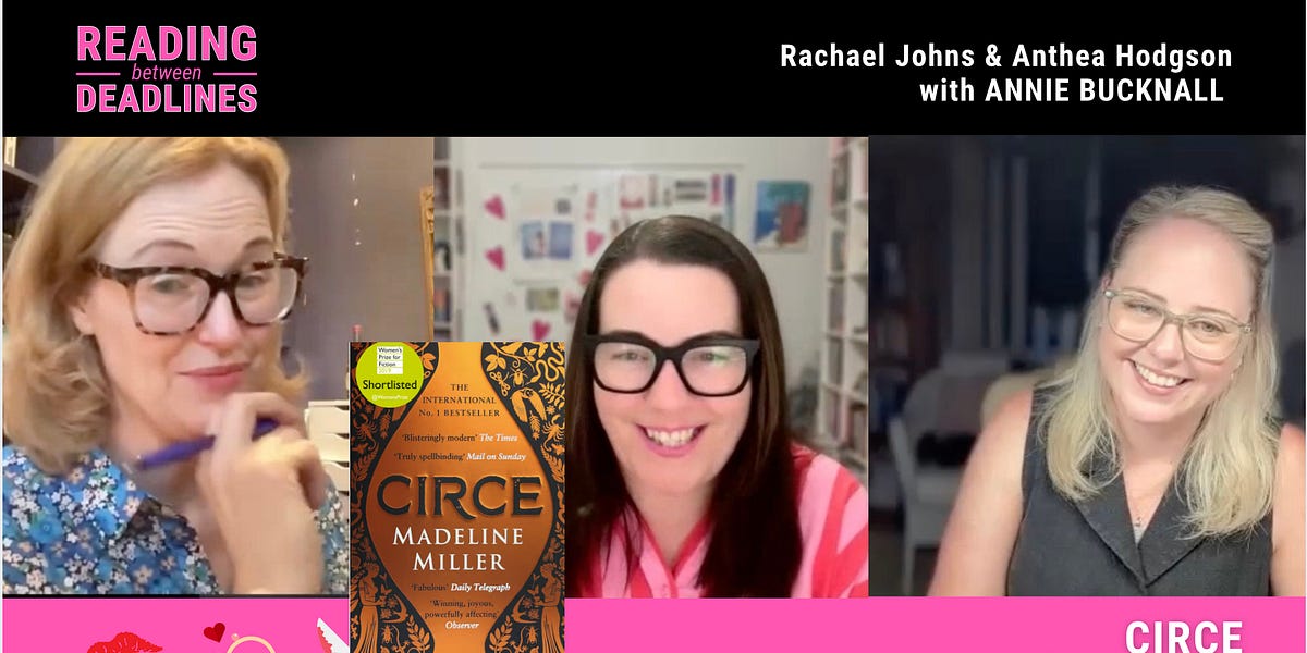 Annie Bucknall Makes Us Read CIRCE by Madeline Miller