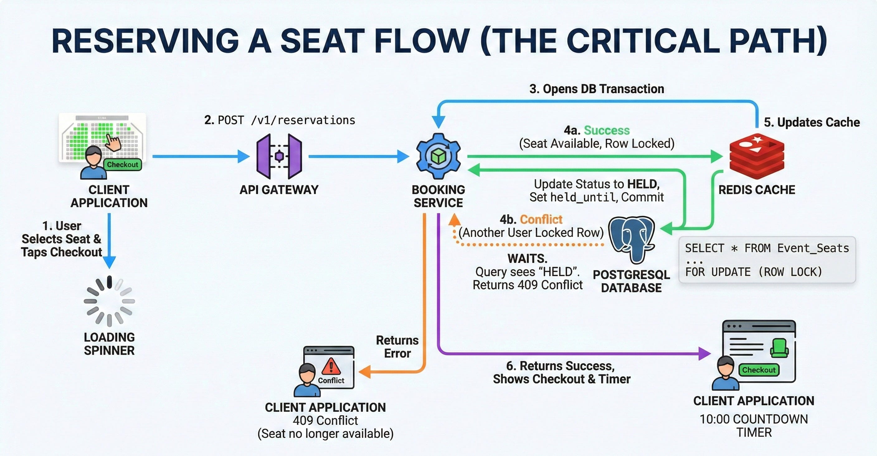 Design TicketMaster (Ticket Booking System) in 45 Minutes