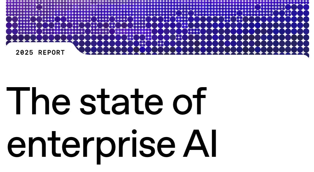 The "State of Enterprise AI" Report From OpenAI Is A Must Read