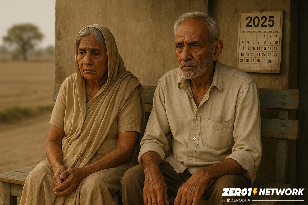 #8: The PENSION PROBLEM - Why 90% of Elderly Indians Lack Retirement ...