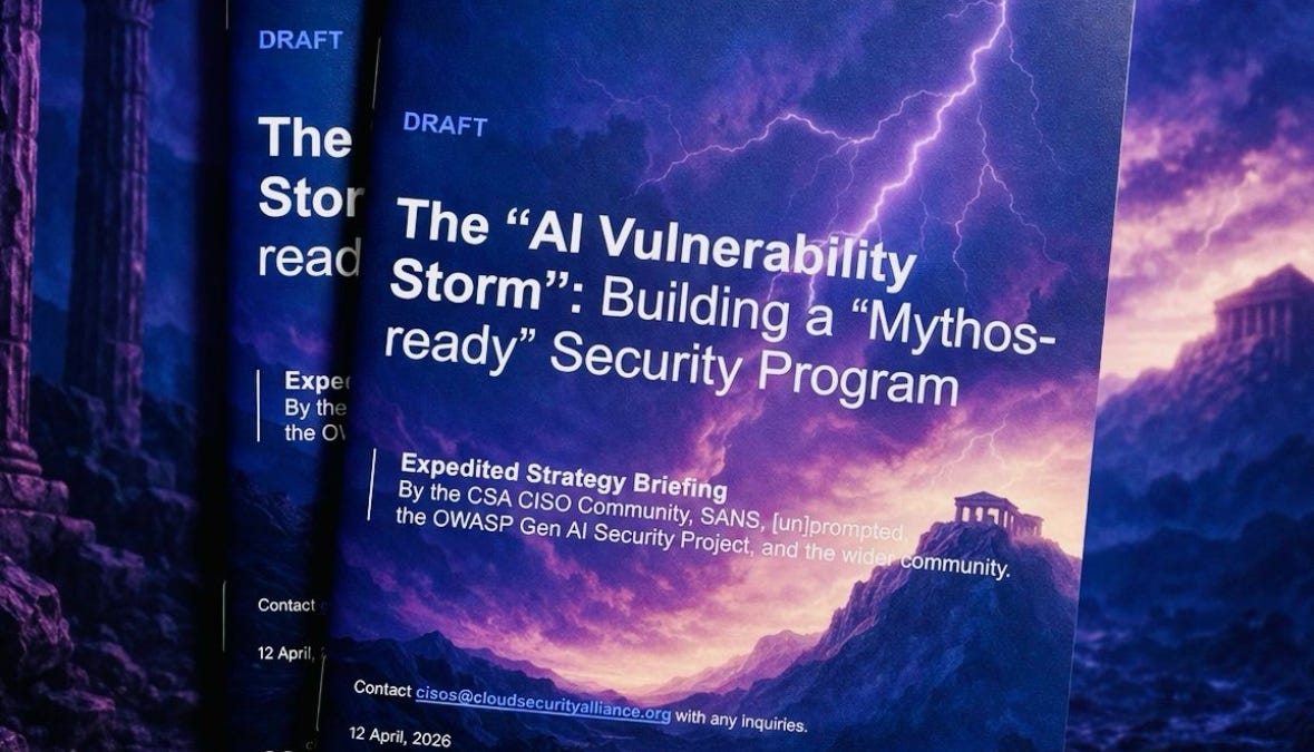 The Mythos CISO Briefing: What I Actually Worked On This Weekend