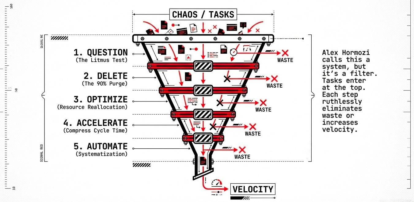 Steal This from Elon: Alex Hormozi’s Ruthless 5-Step System to Reclaim ...