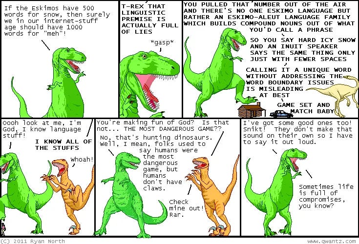 Do Inuit languages really have more words for snow? And why does it ...