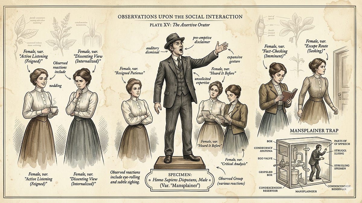 The Mansplainer's Field Guide: 7 Moves Every Woman Needs to Recognise