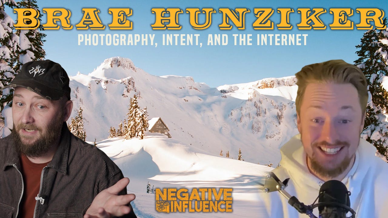 "Photography, Intent and The Internet with Brae Hunziker"- Negative ...