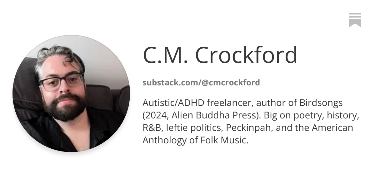 C.M. Crockford | Substack