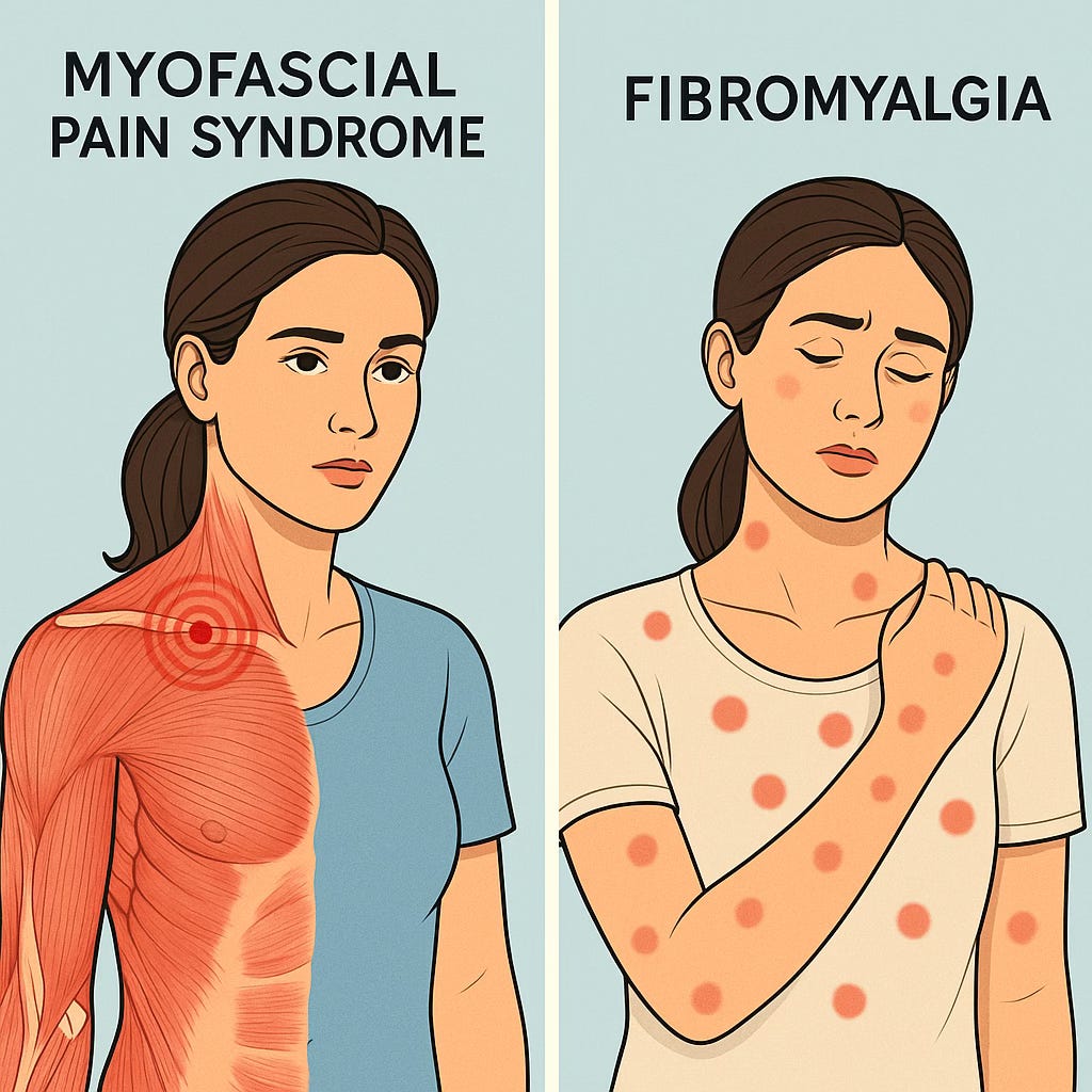 Myofascial Pain Syndrome vs. Fibromyalgia: A Physiatric Perspective
