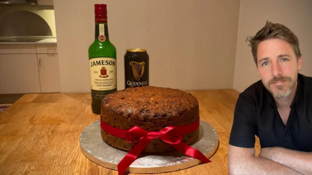 Bake This Irish Christmas Cake - by Scriptor Cogitationum