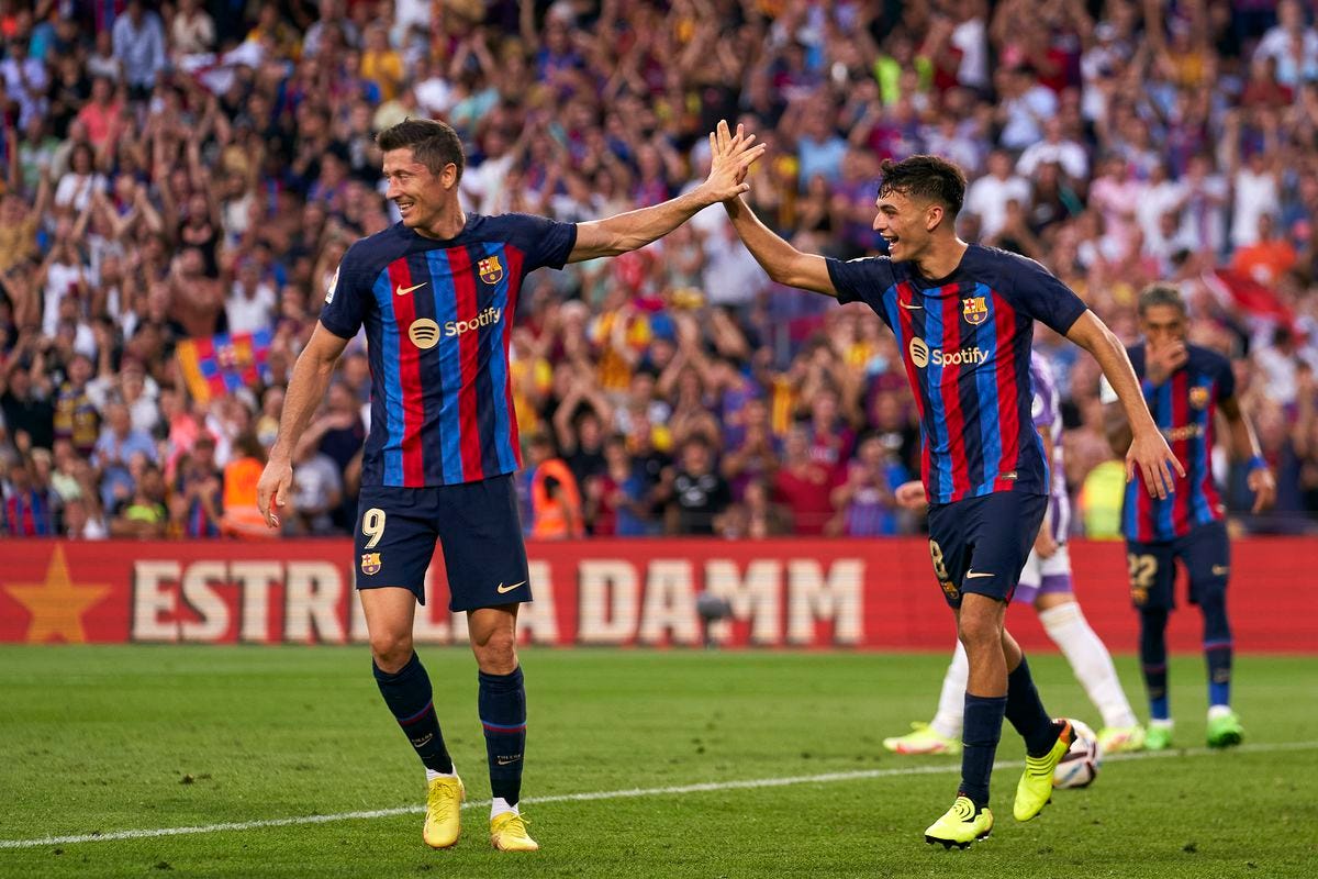 Robert Lewandowski is already the star of the show at Barcelona