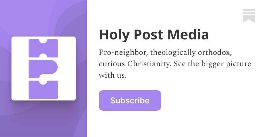 Holy Post Podcast | Holy Post Media | Substack