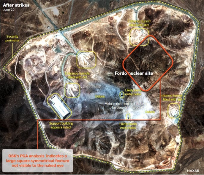 NEW TECHNOLOGY MAY CONFIRM FORDOW DESTRUCTION