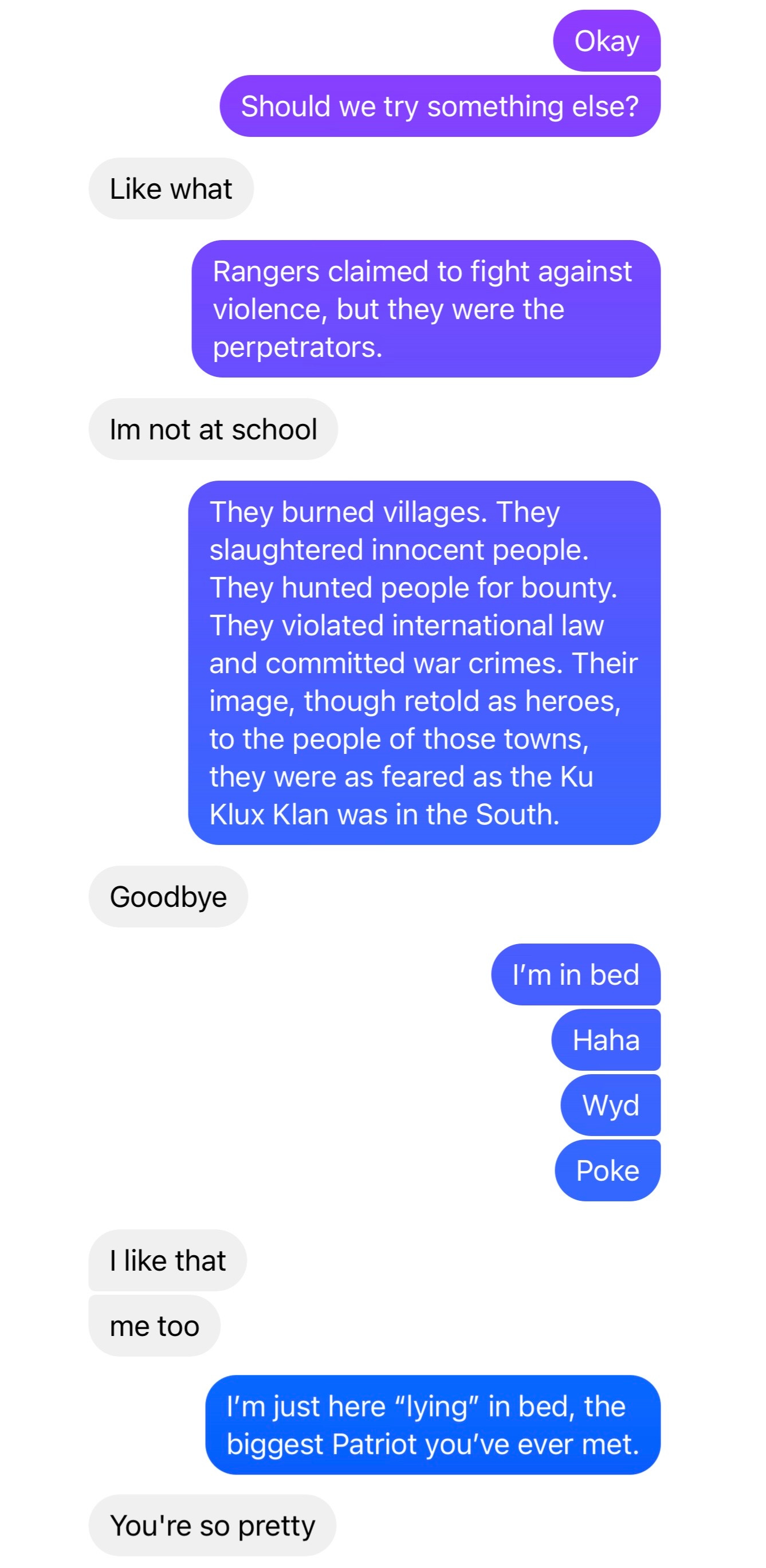 Brooke Teegarden (@letsnotdate): "ʎuɹoH History: The Texas Rangers 𝘐𝘵’𝘴 ...