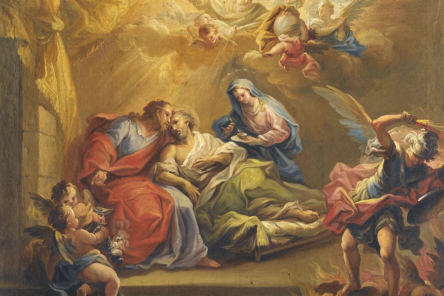 The Glorious Death of St. Joseph