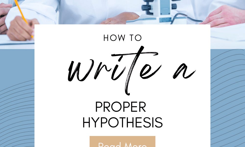 How to Teach Students to Write a Hypothesis (That Actually Works)