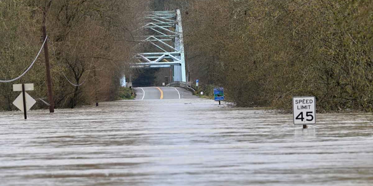Historic Flooding Swamps Washington's Snoqualmie River Basin