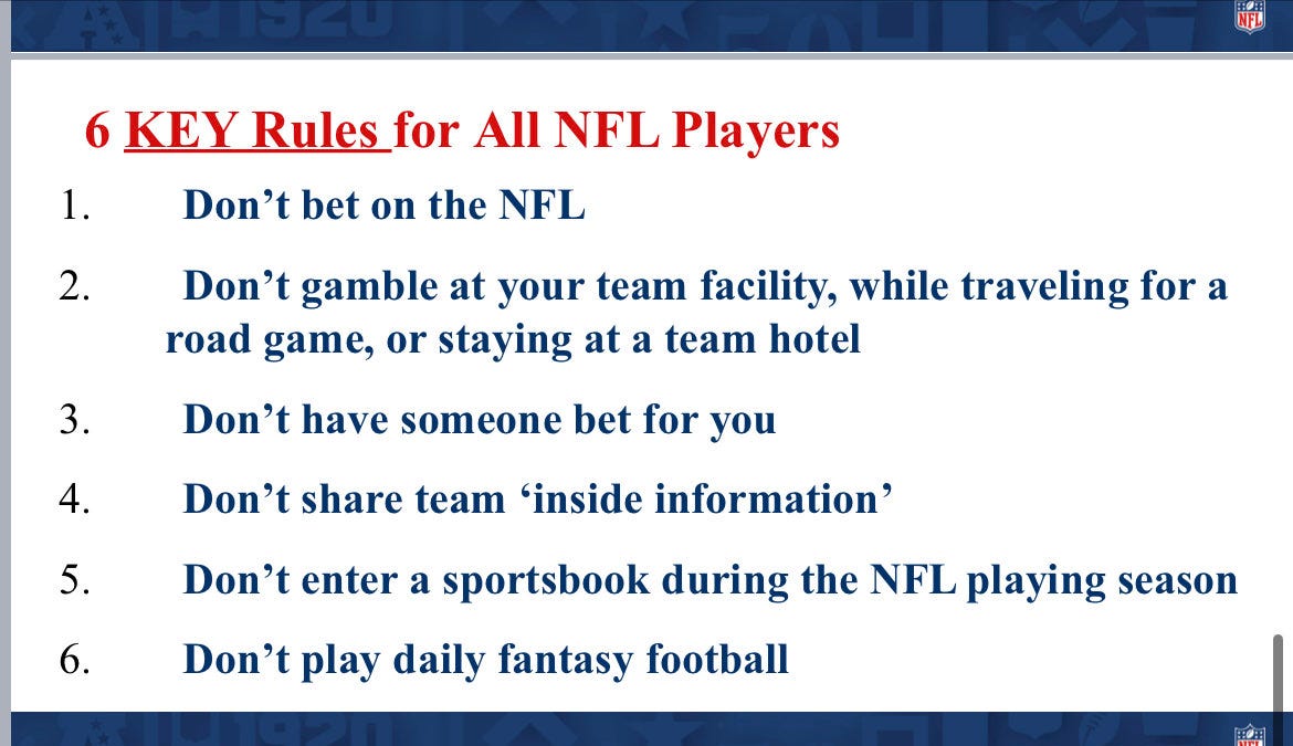 nfl hitting rules
