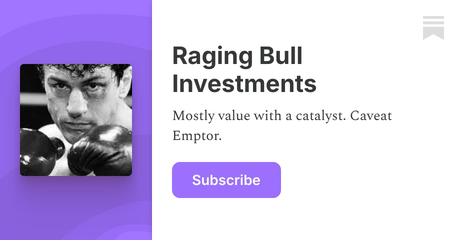 Raging Bull Investments | Substack