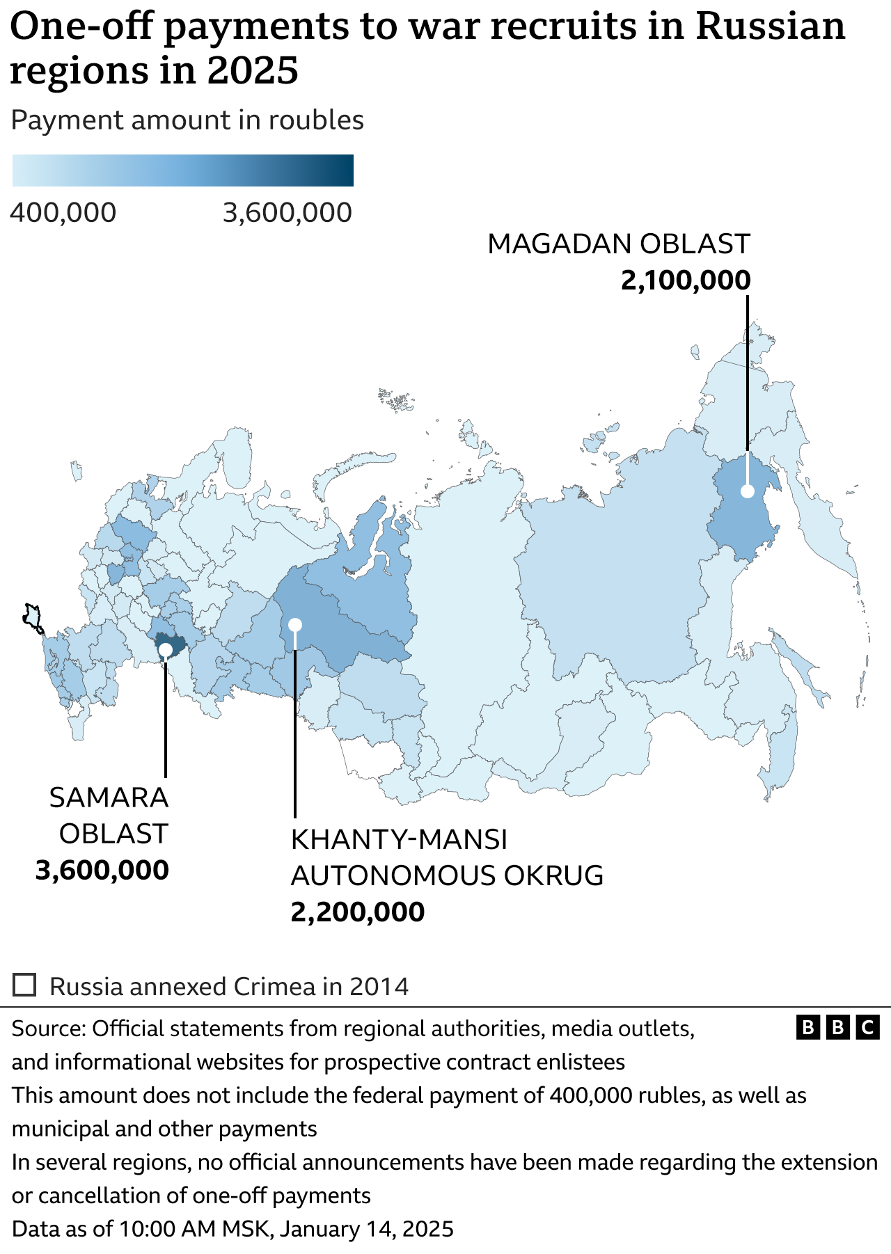 Cash for soldiers: Russian regions paying staggering sums to induce ...