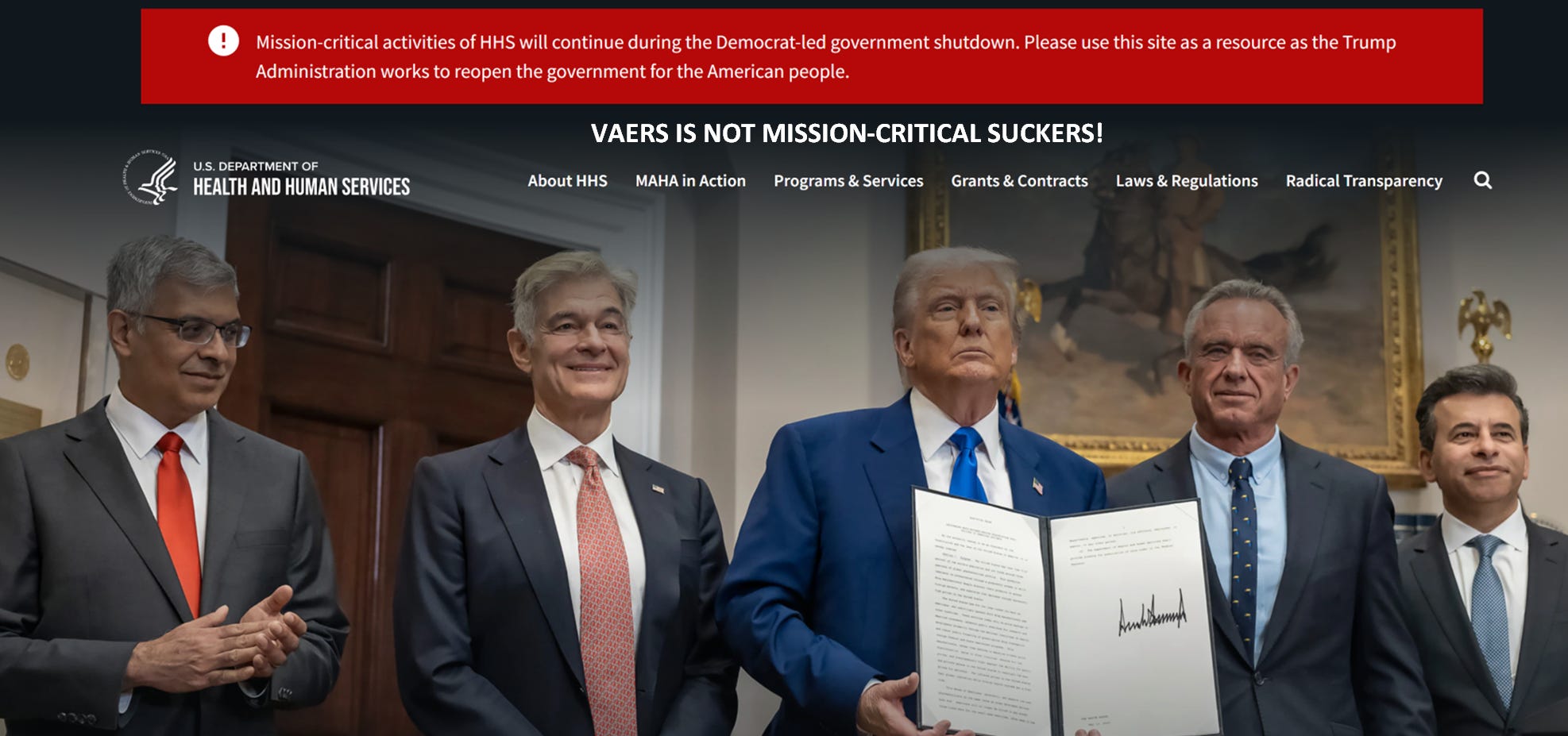 VAERS Now Into 2nd Month Shutdown, Heading to 3rd Month?