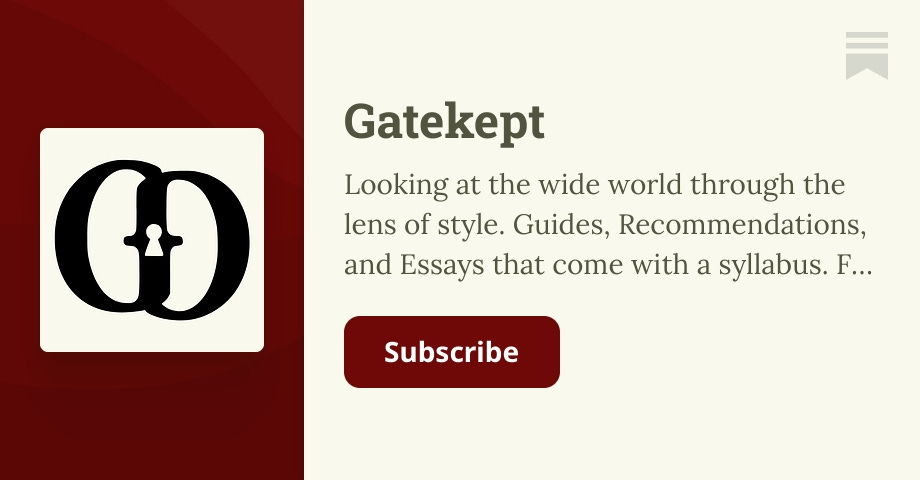 Archive - Gatekept