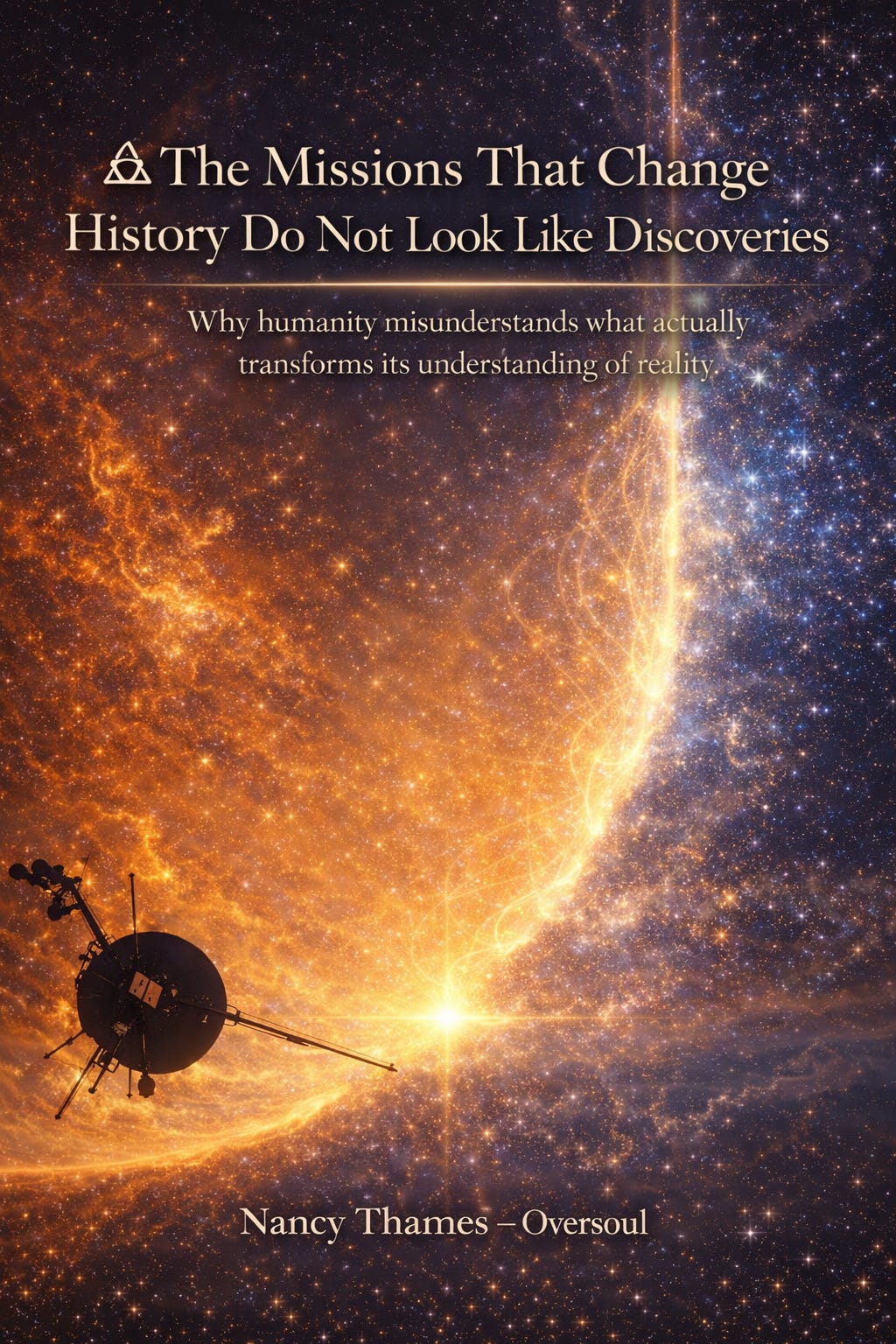 The Missions That Change History Do Not Look Like Discoveries
