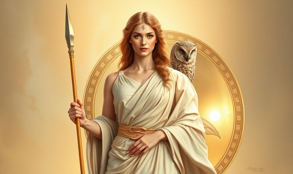 Athena: The Strategist of Wisdom - by Sarah Dewhirst