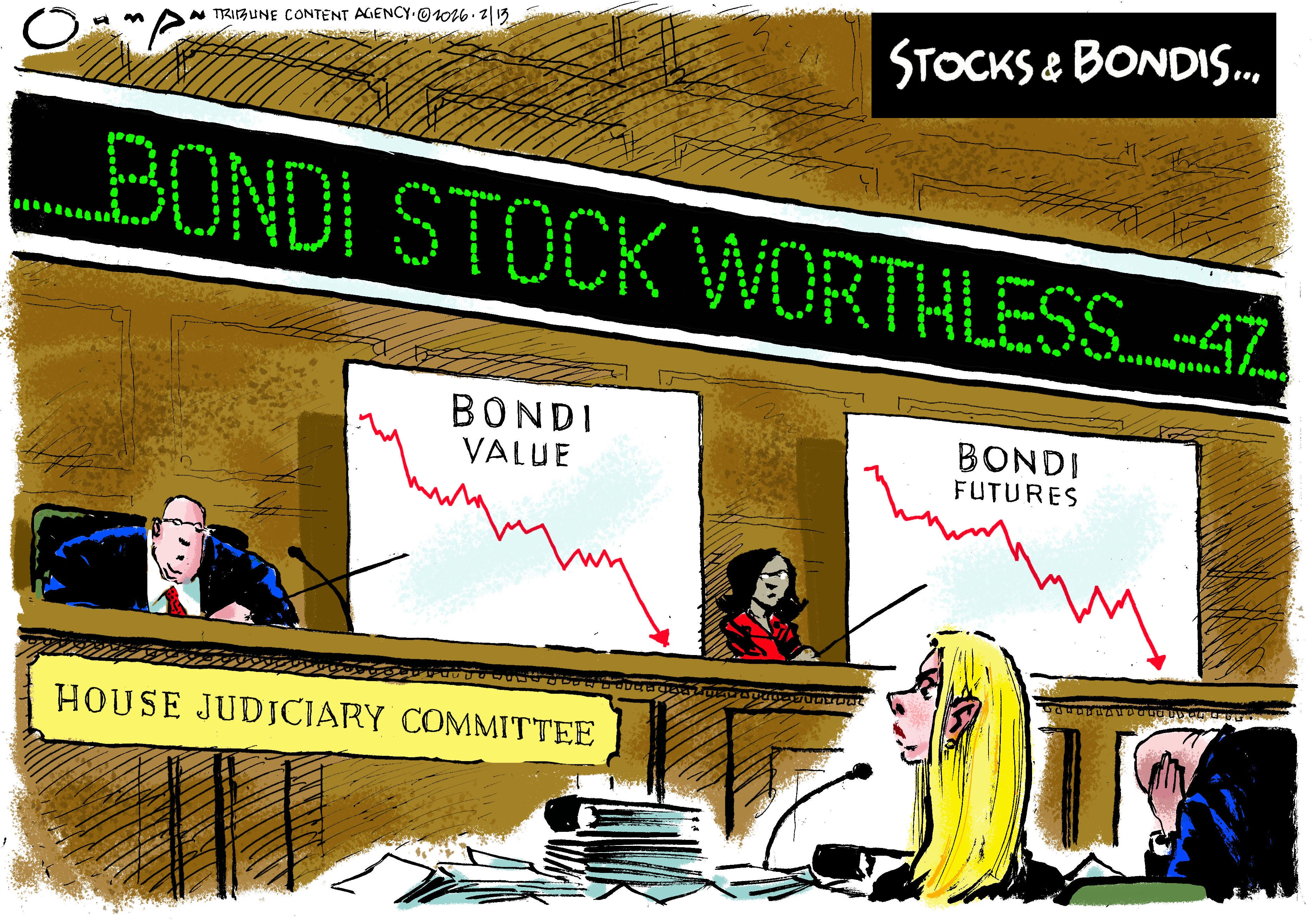 Your Daily Cartoon! - by Jack Ohman’s You Betcha!