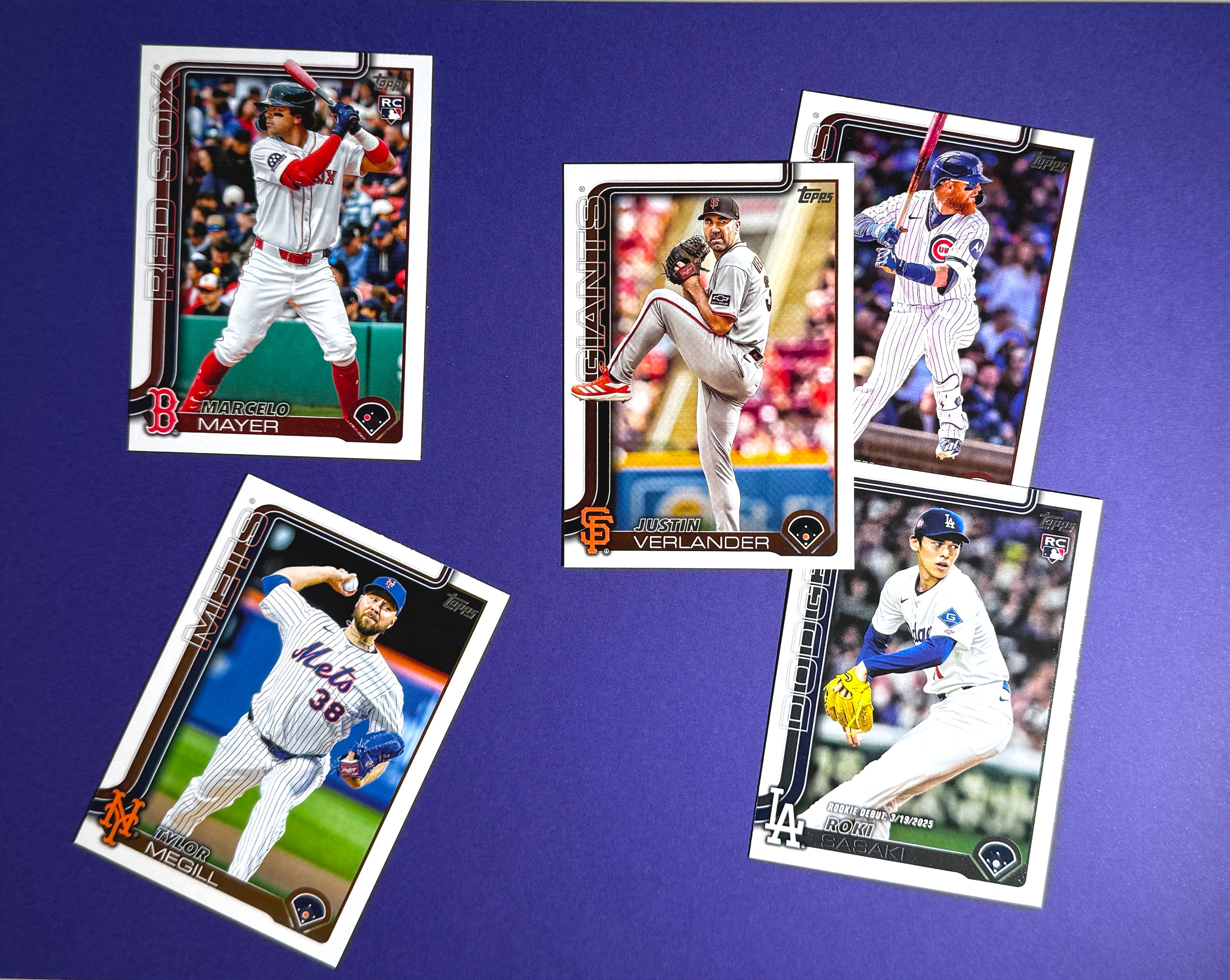 2025 Topps Update Baseball Review: What We Pulled From 3 Hobby Boxes