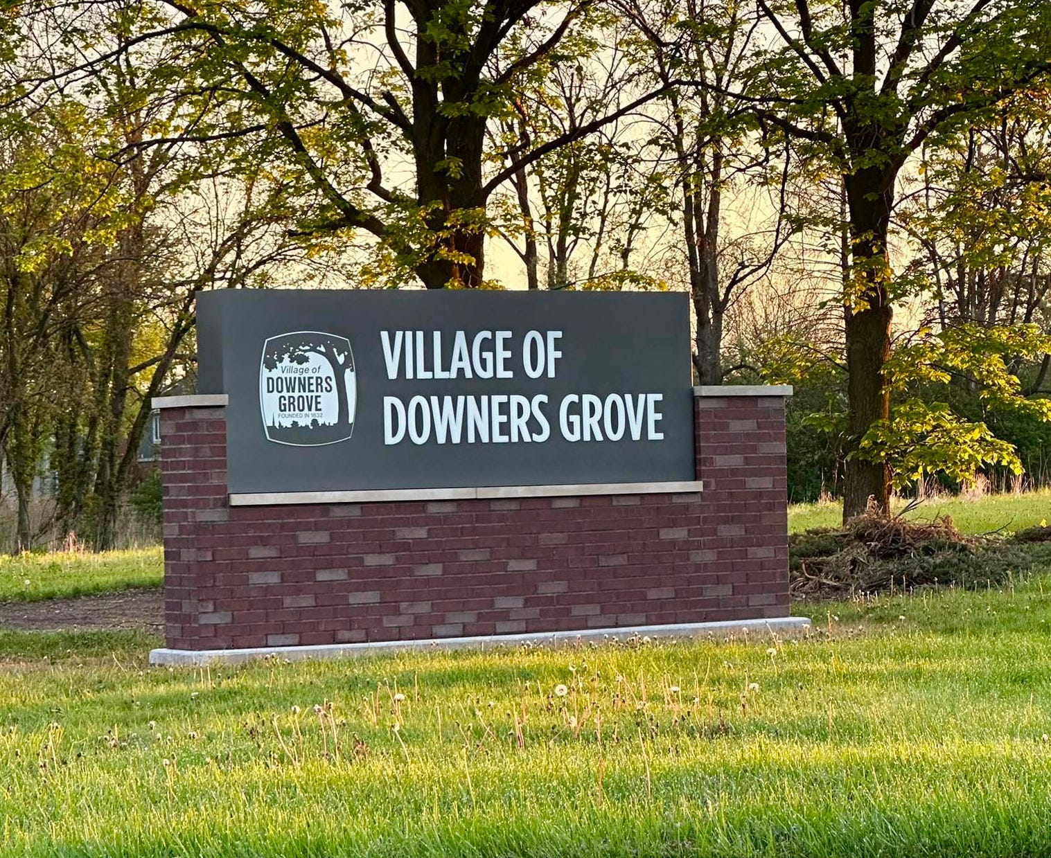 After Years of Discussion, Downers Grove Finally Has New Gateway Signs