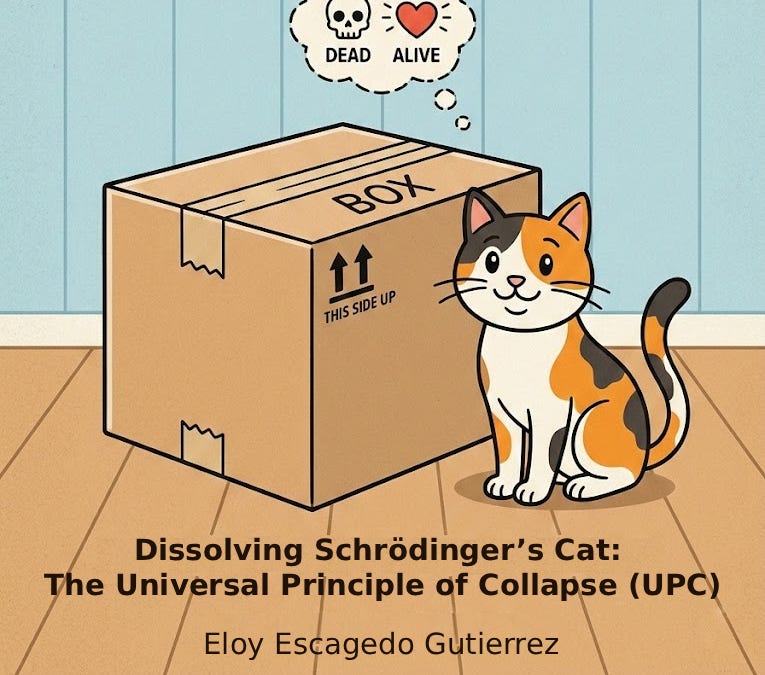 Dissolving Schrödinger’s Cat: The Universal Principle of Collapse (UPC)