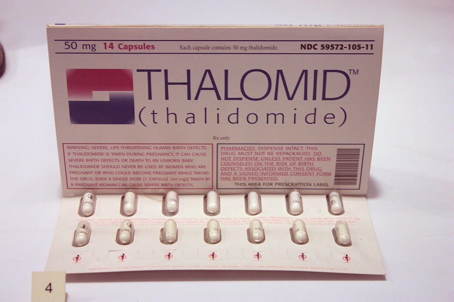 The Rise and Fall of Thalidomide - by Maia Romanowska