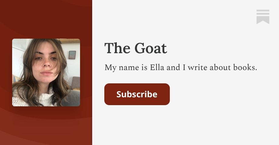 The Goat | Ella Fox-Martens | Substack