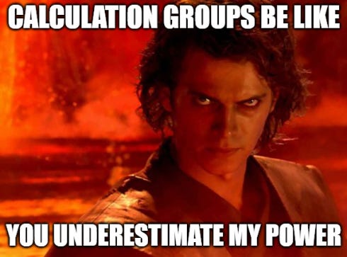 PowerBI: Multi-level columns in a PowerBI matrix with Calculation Groups