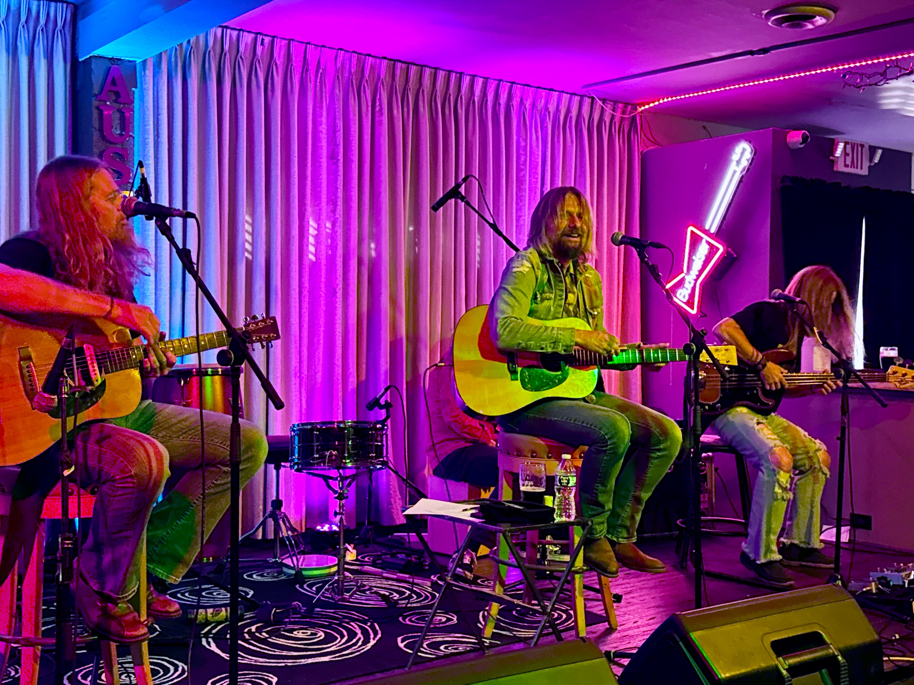 Steepwater Band trades electric power for acoustic magic at Austin ...