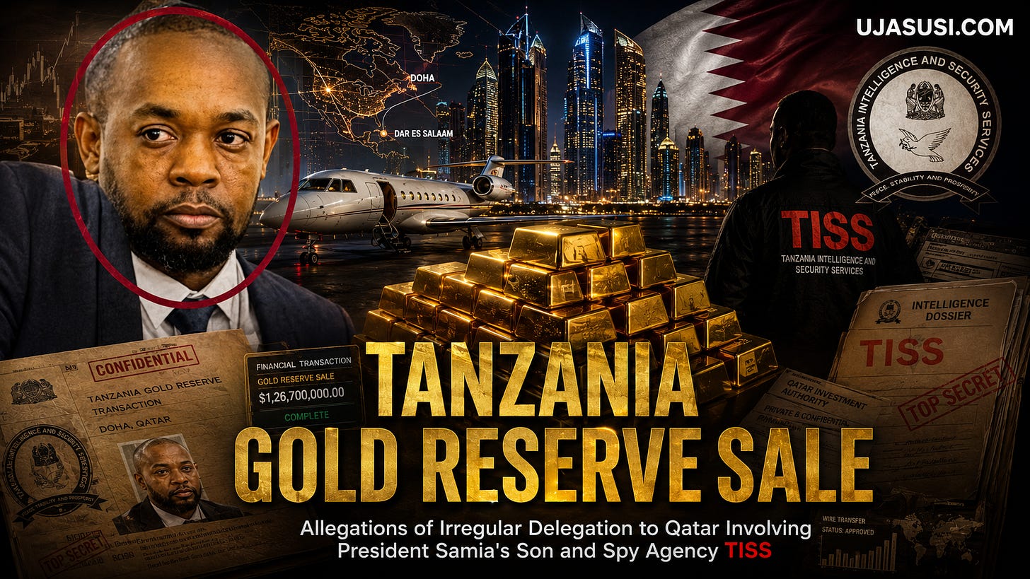 Tanzania Gold Qatar: Abdul Ameir, TISS & BoT — Intel Assessment