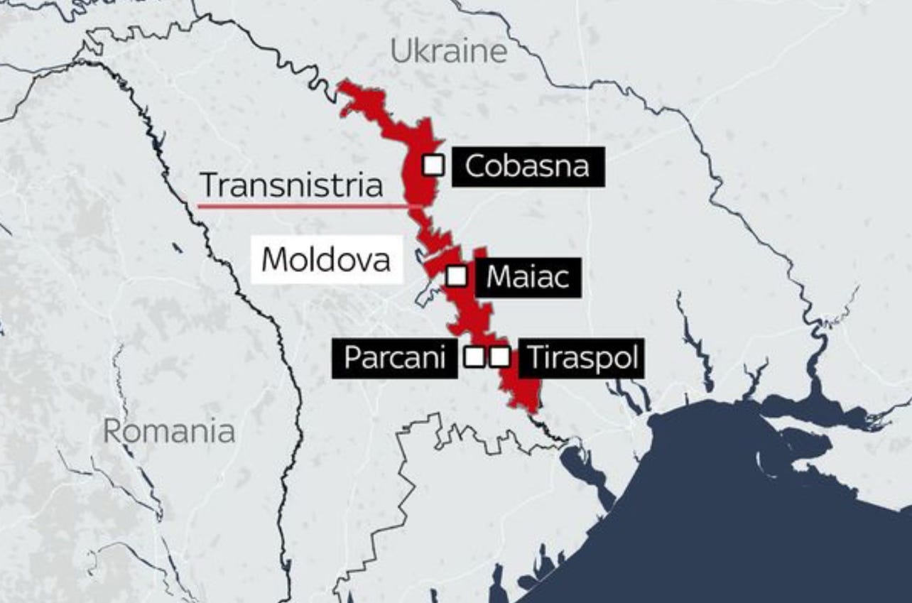 Transnistria - the Russian occupation without oxygen.