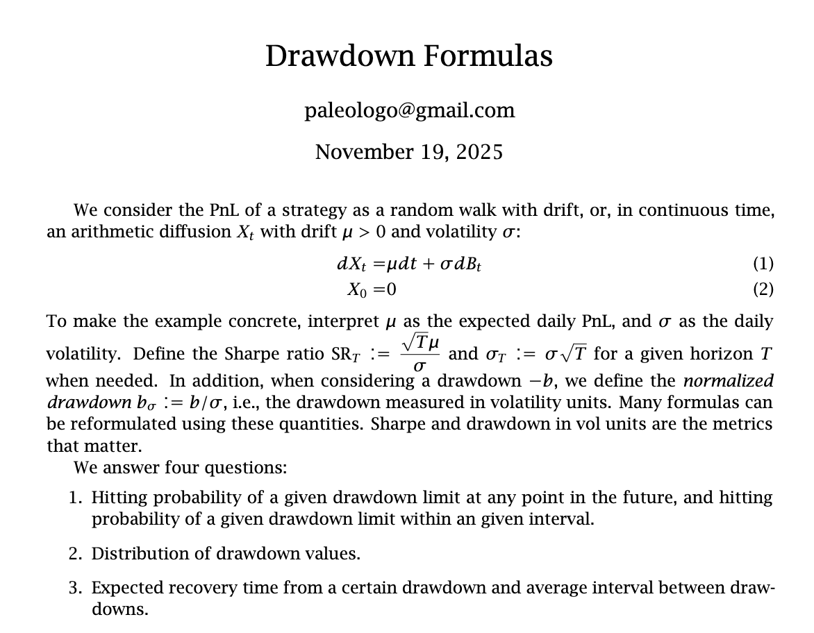 Reading, Writing and Drawdown Arithmetic - by Gappy