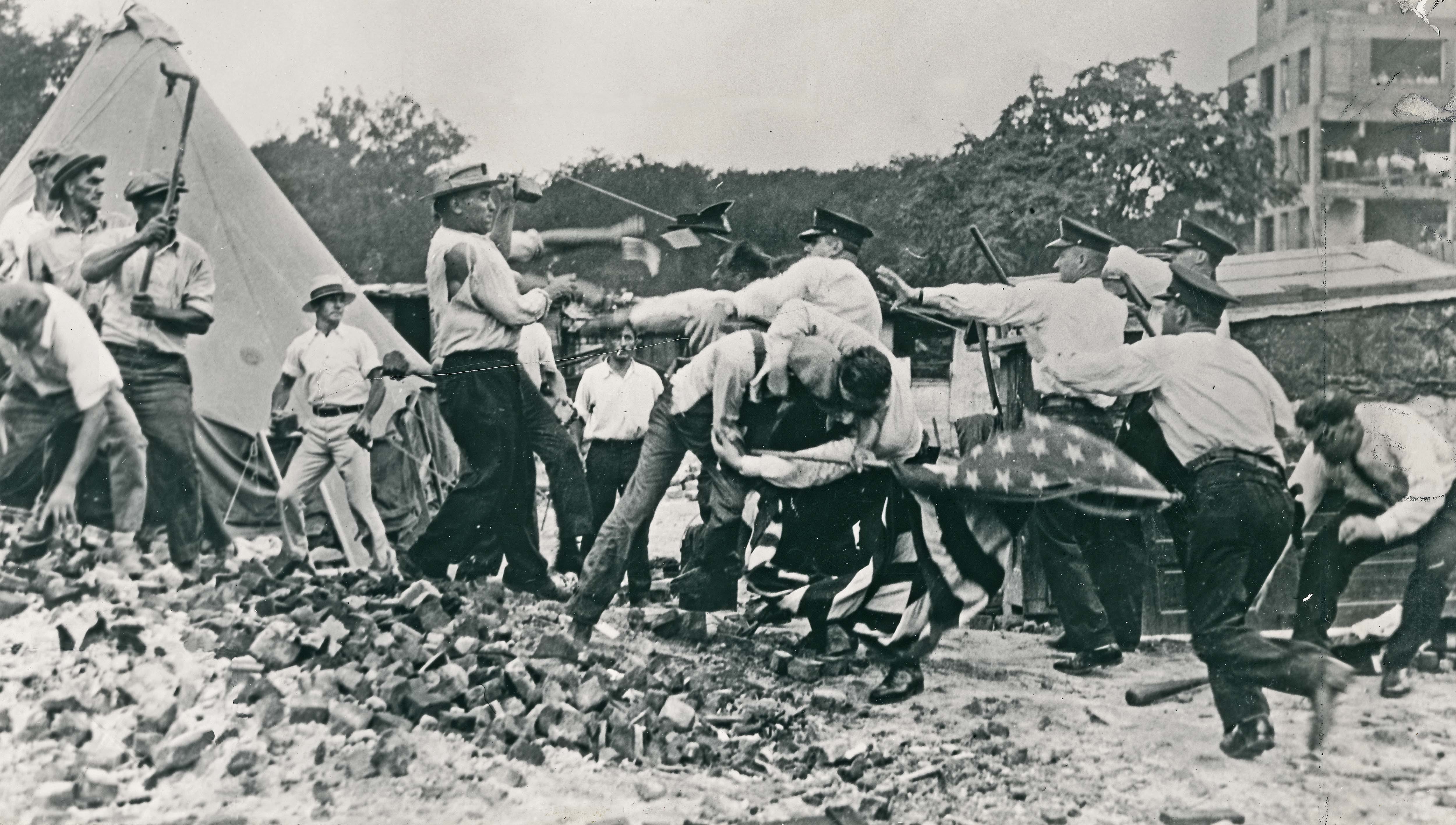 In July 1932, the Army attacked its own veterans in DC