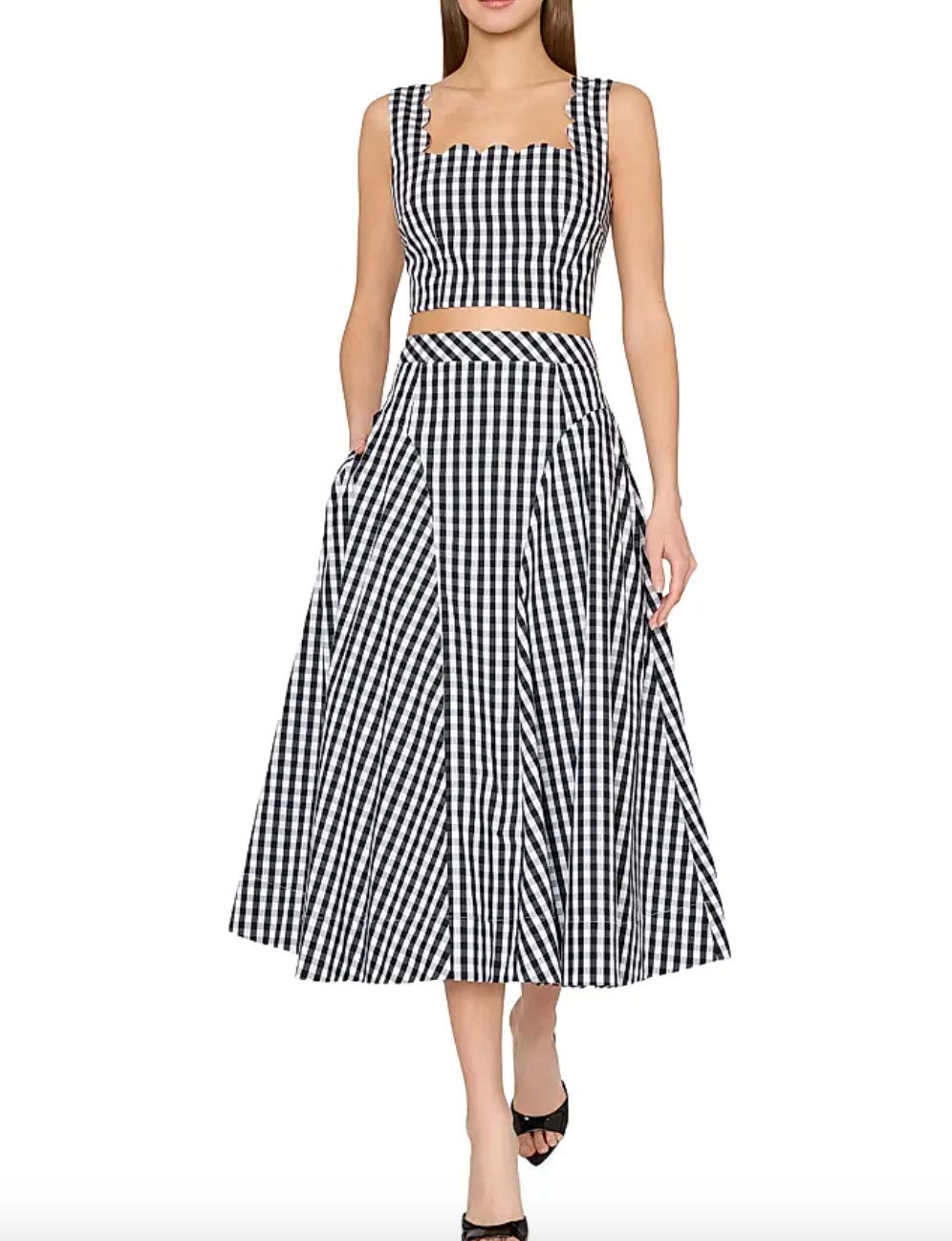 Gingham everywhere you look - by Kim France