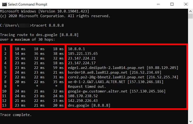 Tracert Explained - The Coding Gopher