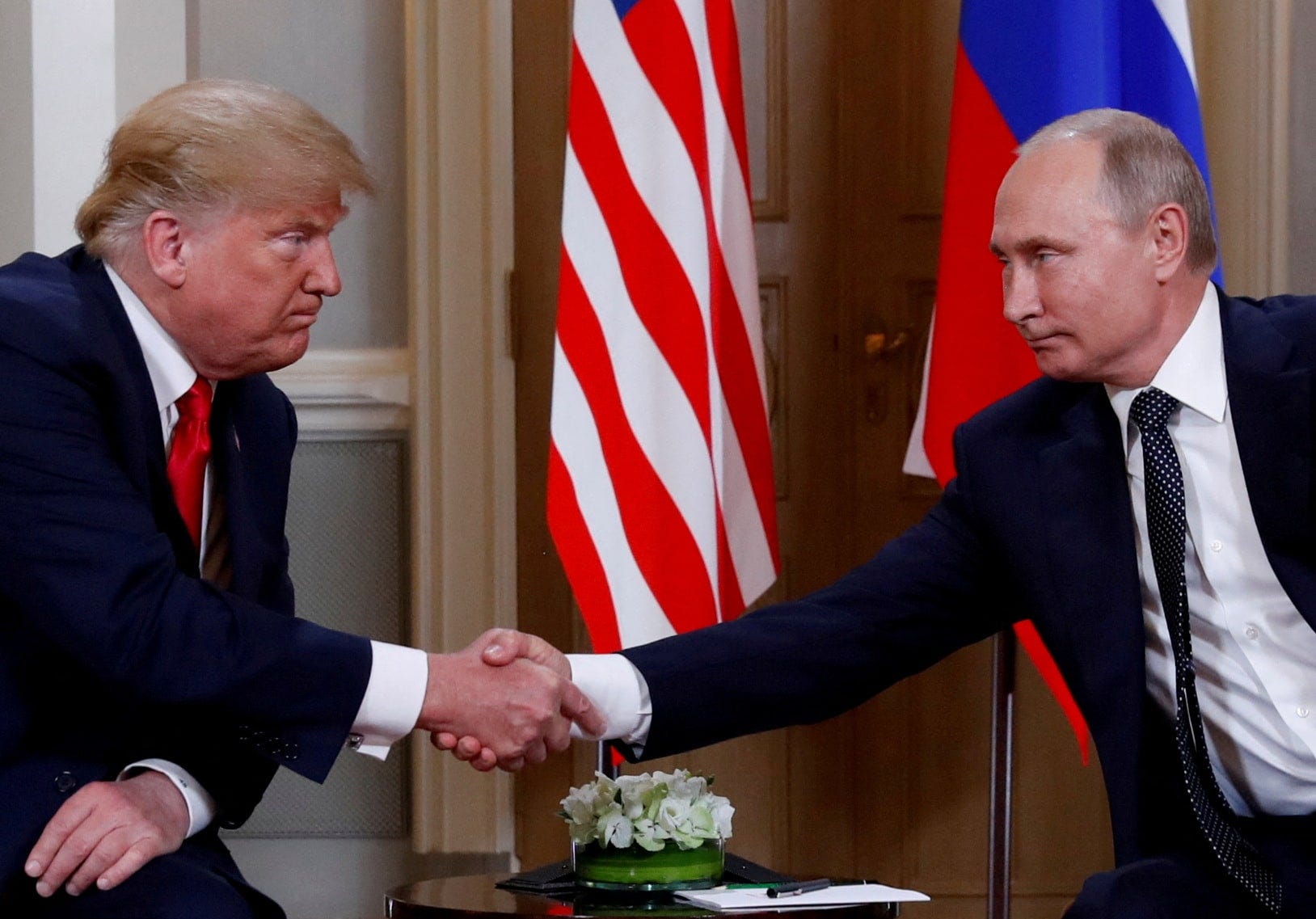 Trump Parrots Putin, And Courts Him on Iran