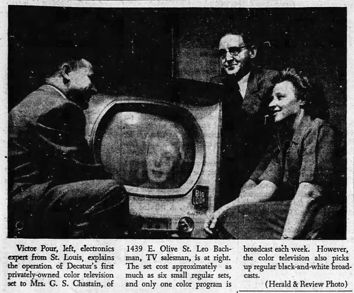 The First Color World Series Telecast - by Daniel Evensen