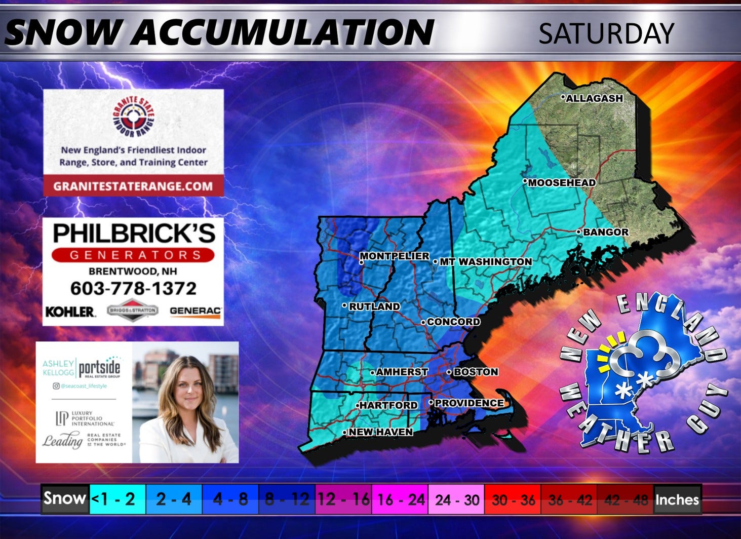 Saturday Snow Update - New England Weather Guy