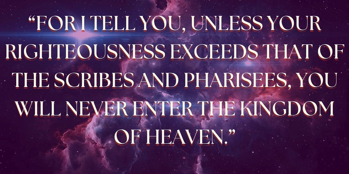 except your righteousness exceed