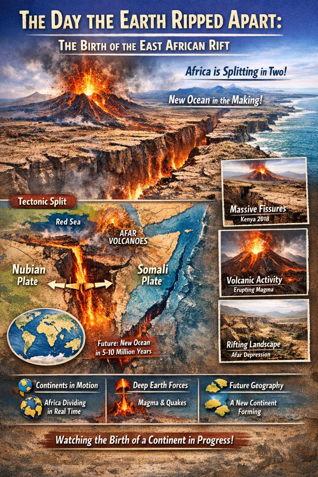 The Day the Earth Ripped Apart: The Birth of the East African Rift