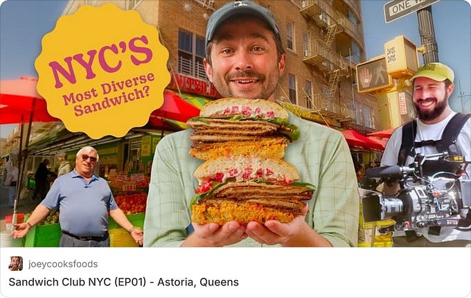 joeycooksfoods (@joeycooksfoods): "I launched a new cooking show on ...