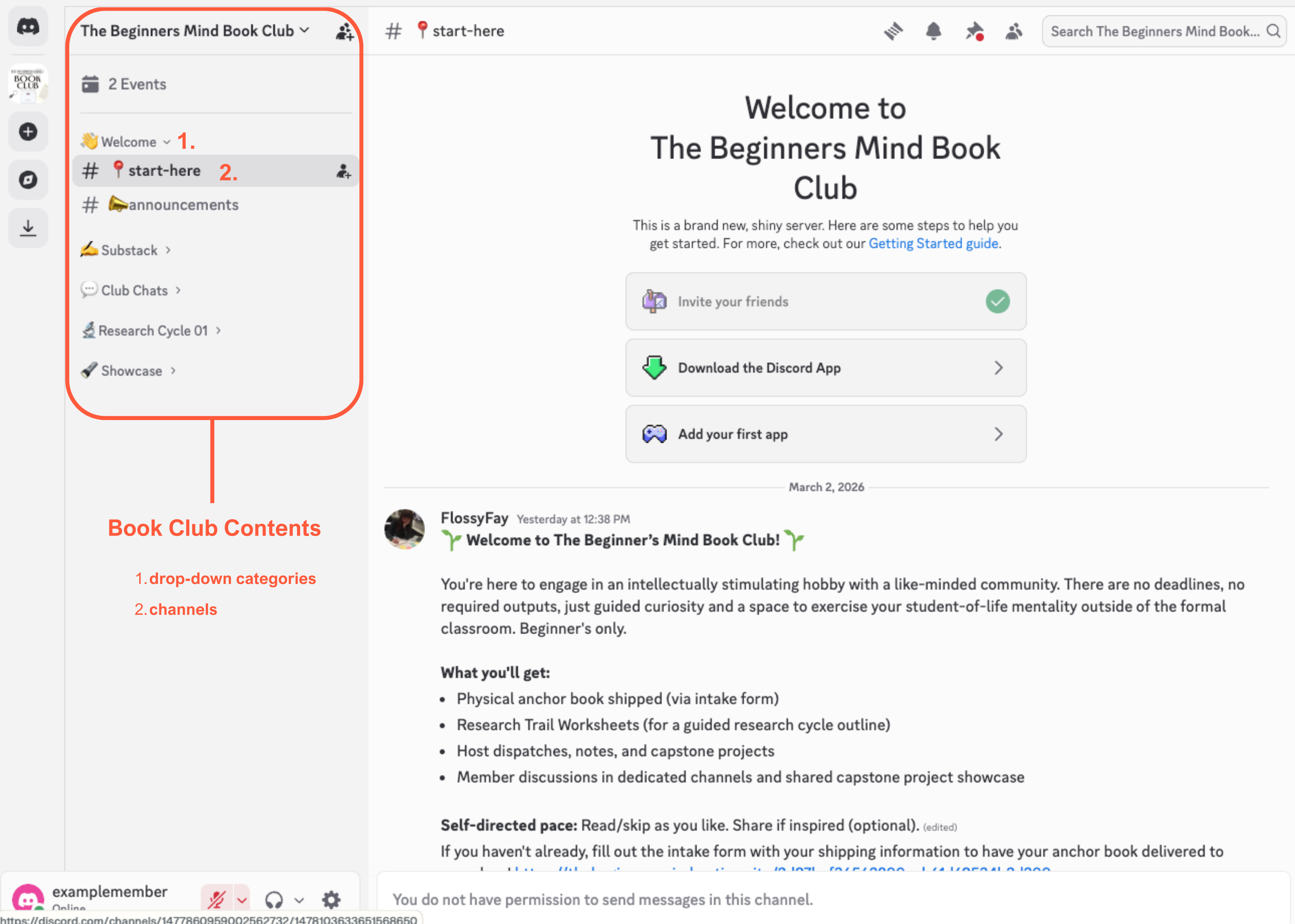 New Book Club Dashboard & Discord Reveal! - by Flossy Fay