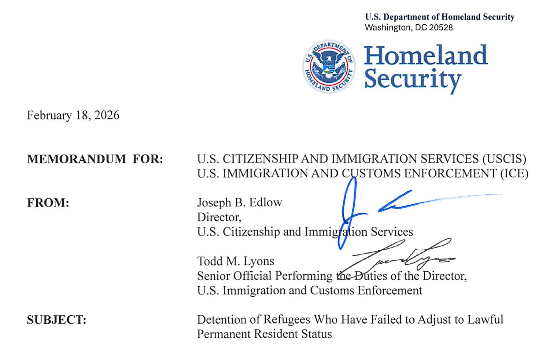 Exclusive: Senior DHS officials double down on arresting and detaining ...